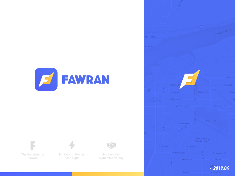 Fawran logo by Ann on Dribbble
