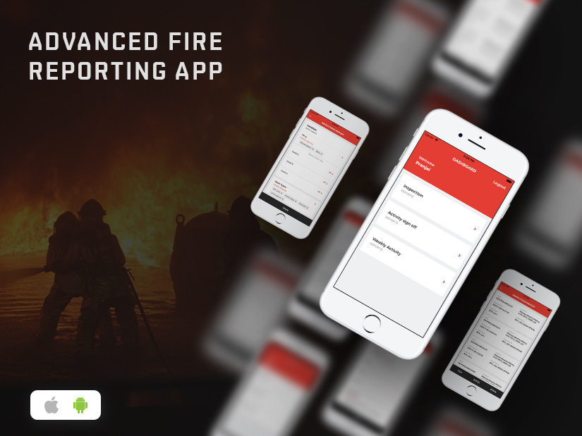 Advanced Fire Reporting App by Zealous System on Dribbble