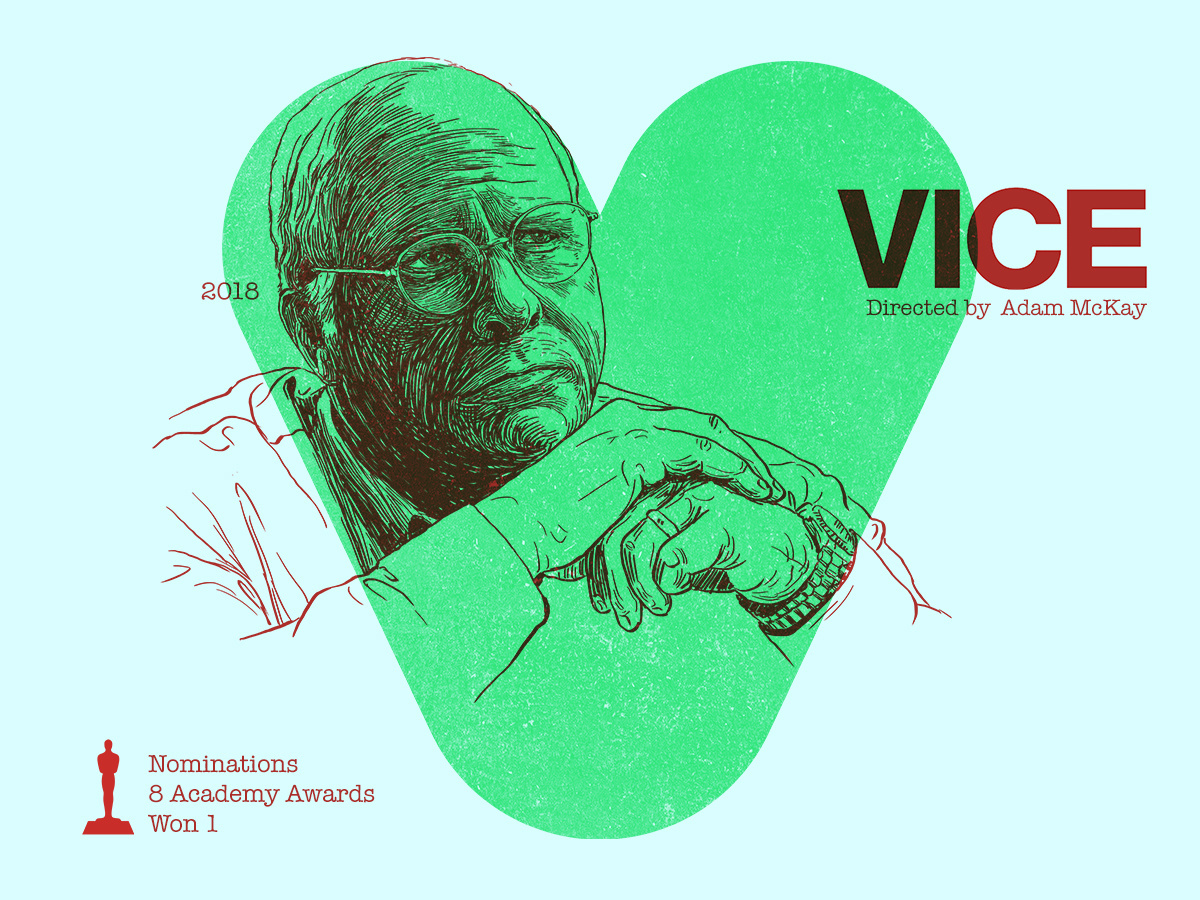 V for movie 'Vice'. by Nirav Khant on Dribbble