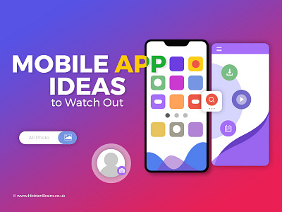 Unique and Simple Mobile App Ideas to Watch Out by Marie Weaver on Dribbble