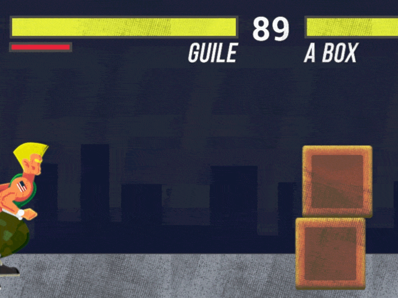 Guile flash kick by Blessomit on Dribbble