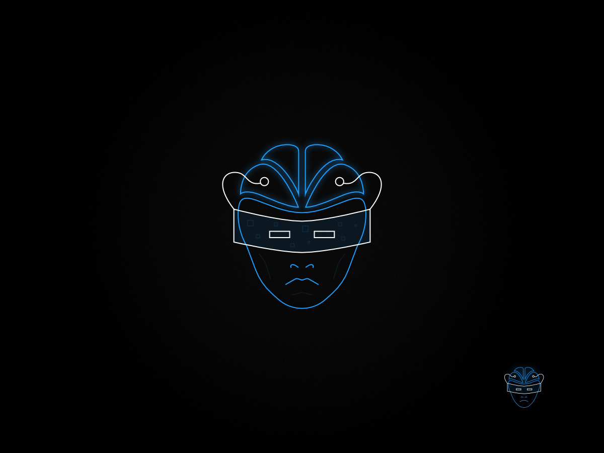 Neon Tech: Blue by Zachary Kahl on Dribbble