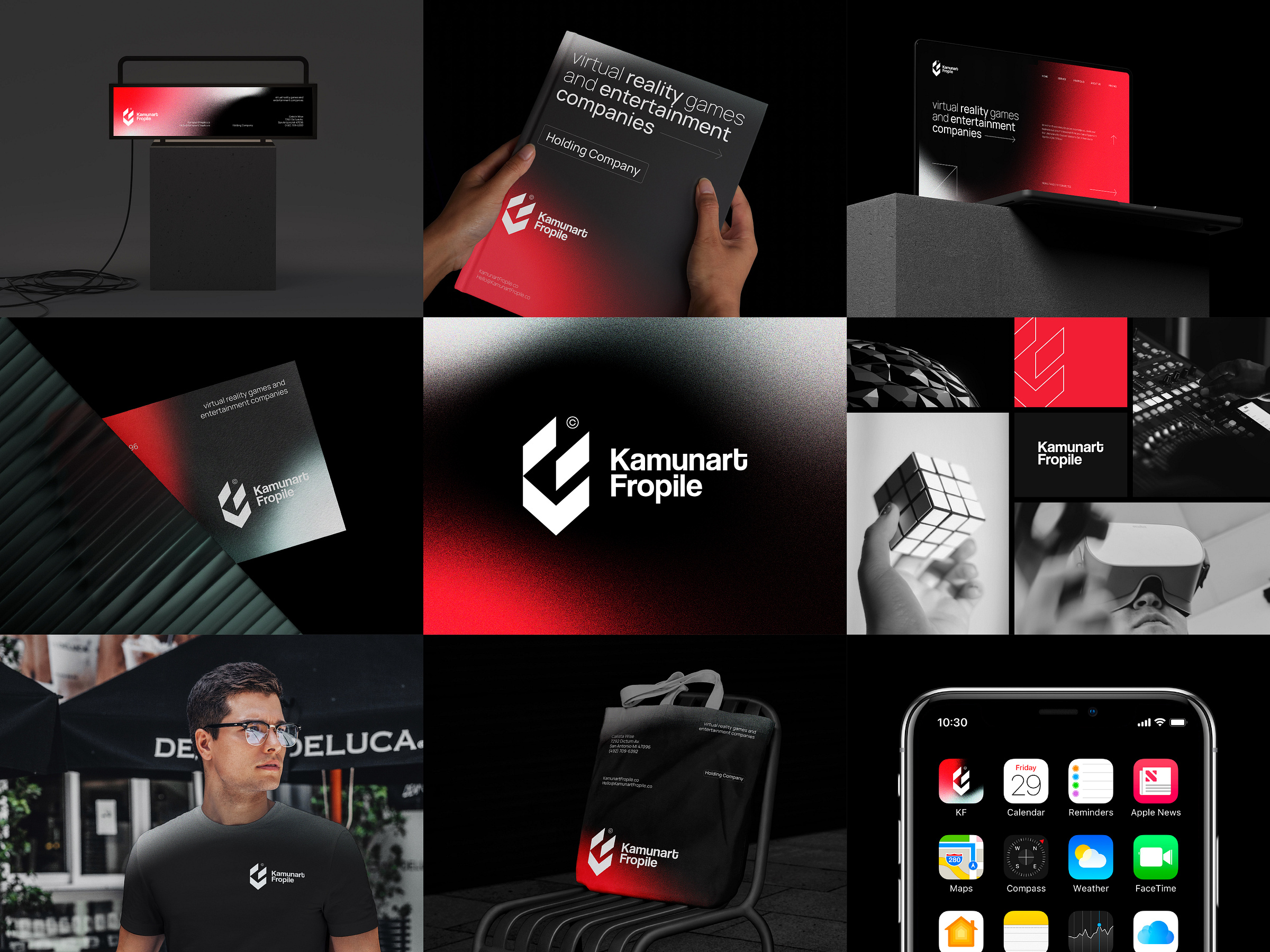 Holding company Visual identity by rashed.branding on Dribbble