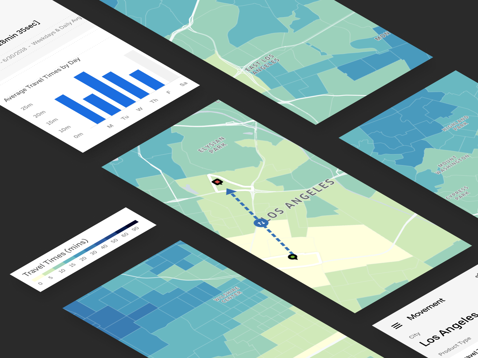 Time Machine - Using Color to Explore Travel Time by U_D for Uber on ...
