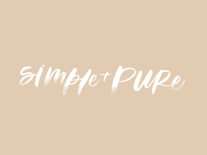 Simple And Pure by Lauren Akers on Dribbble