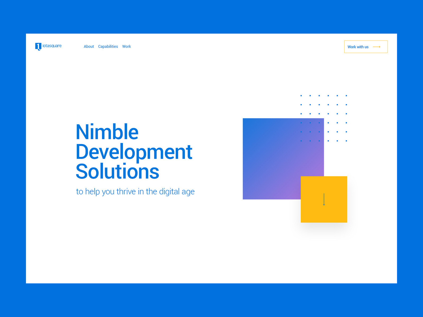 IOTASQUARE by Syed Hameed on Dribbble
