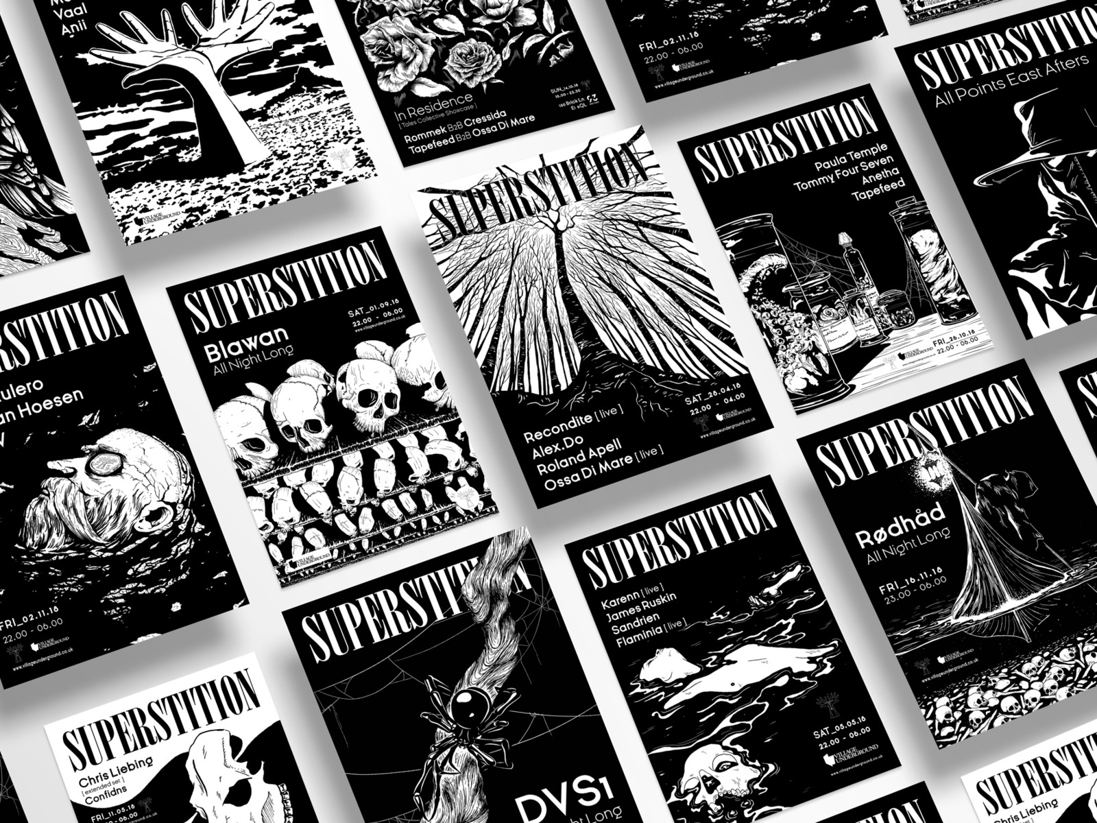 Superstition Series by Le.BLUE on Dribbble