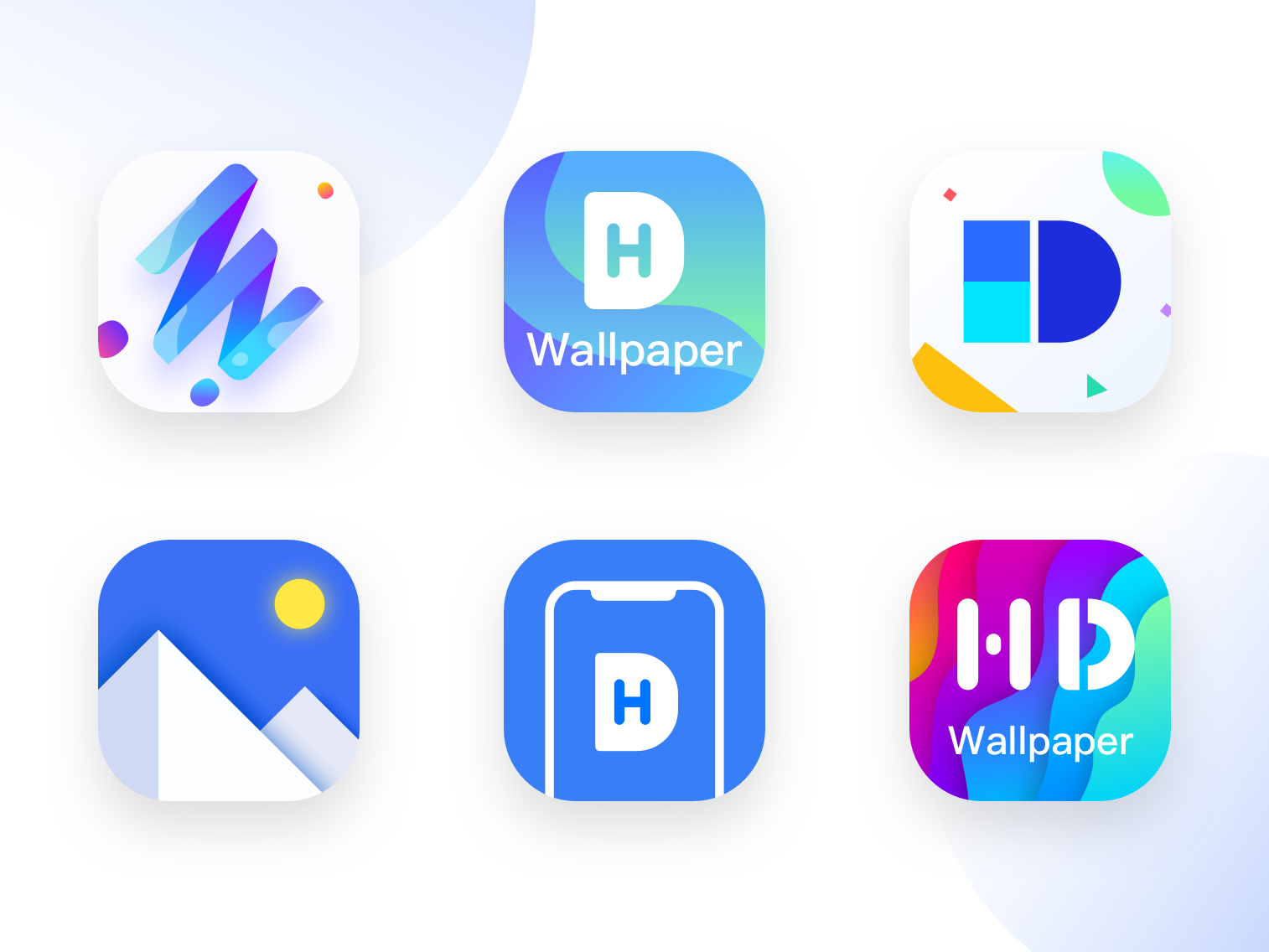 Hd Wallpapers Logo by Chenyoyo on Dribbble