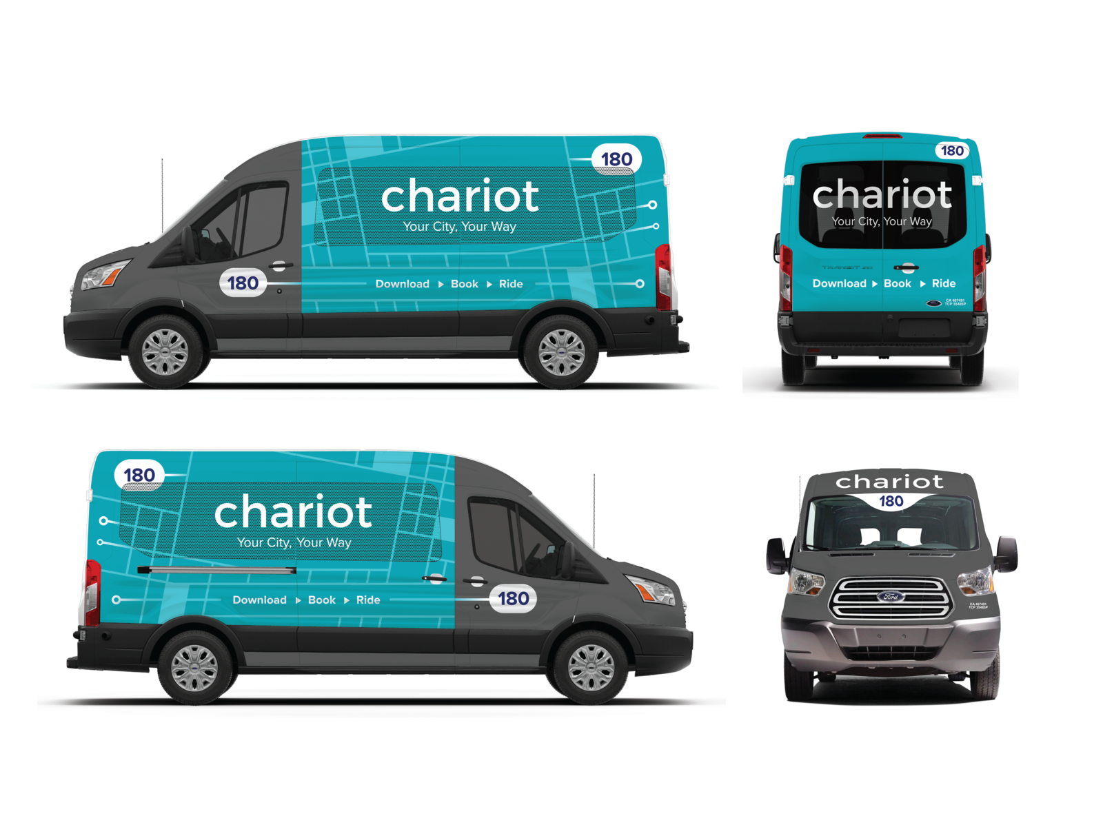 Chariot Van Wrap by Cam Brand on Dribbble