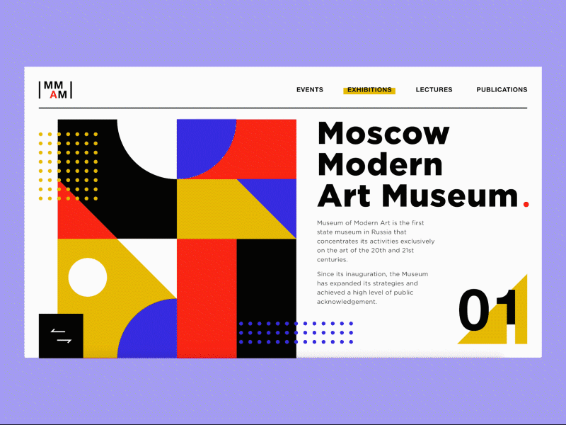 Art Museum Concept by Alex Zaderaka on Dribbble