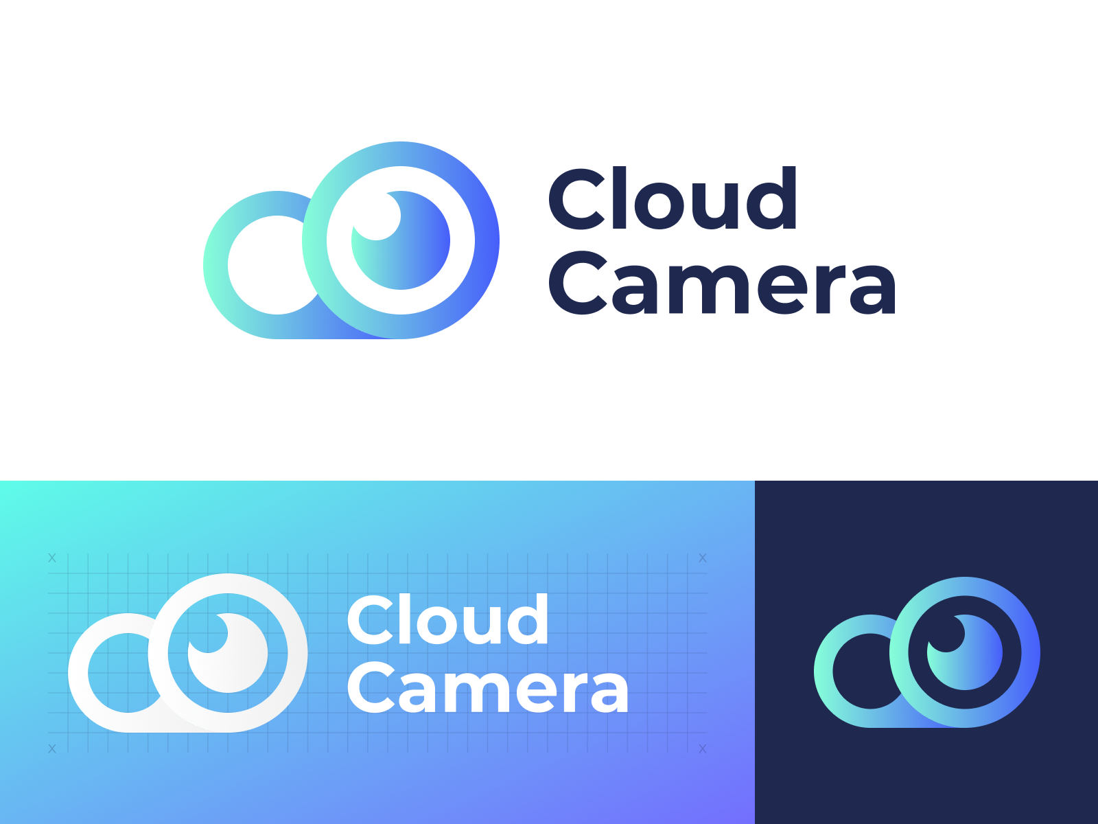 Cloud Camera Logo Concept by Alexandr Scorolitnii on Dribbble