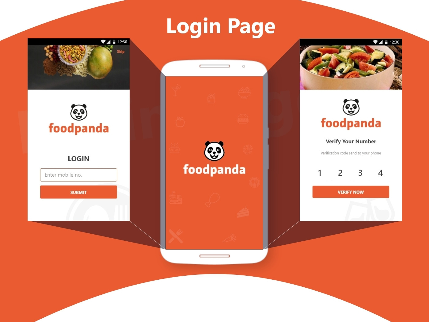 Foodpanda New Desing by Ajay Design on Dribbble