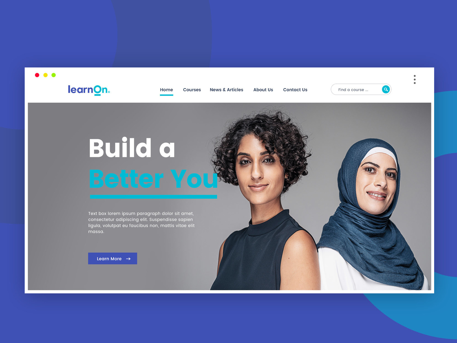 Online Course Website Design by Kama Dwipayana on Dribbble