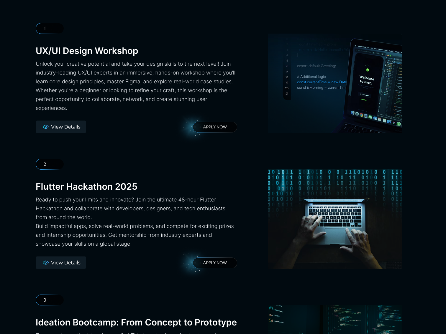 FlutterSphere - A Flutter Community Platform by Angelica Singh on Dribbble