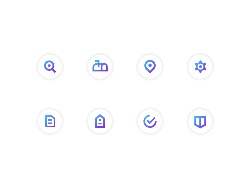 Tech Icons by Ted Kulakevich on Dribbble