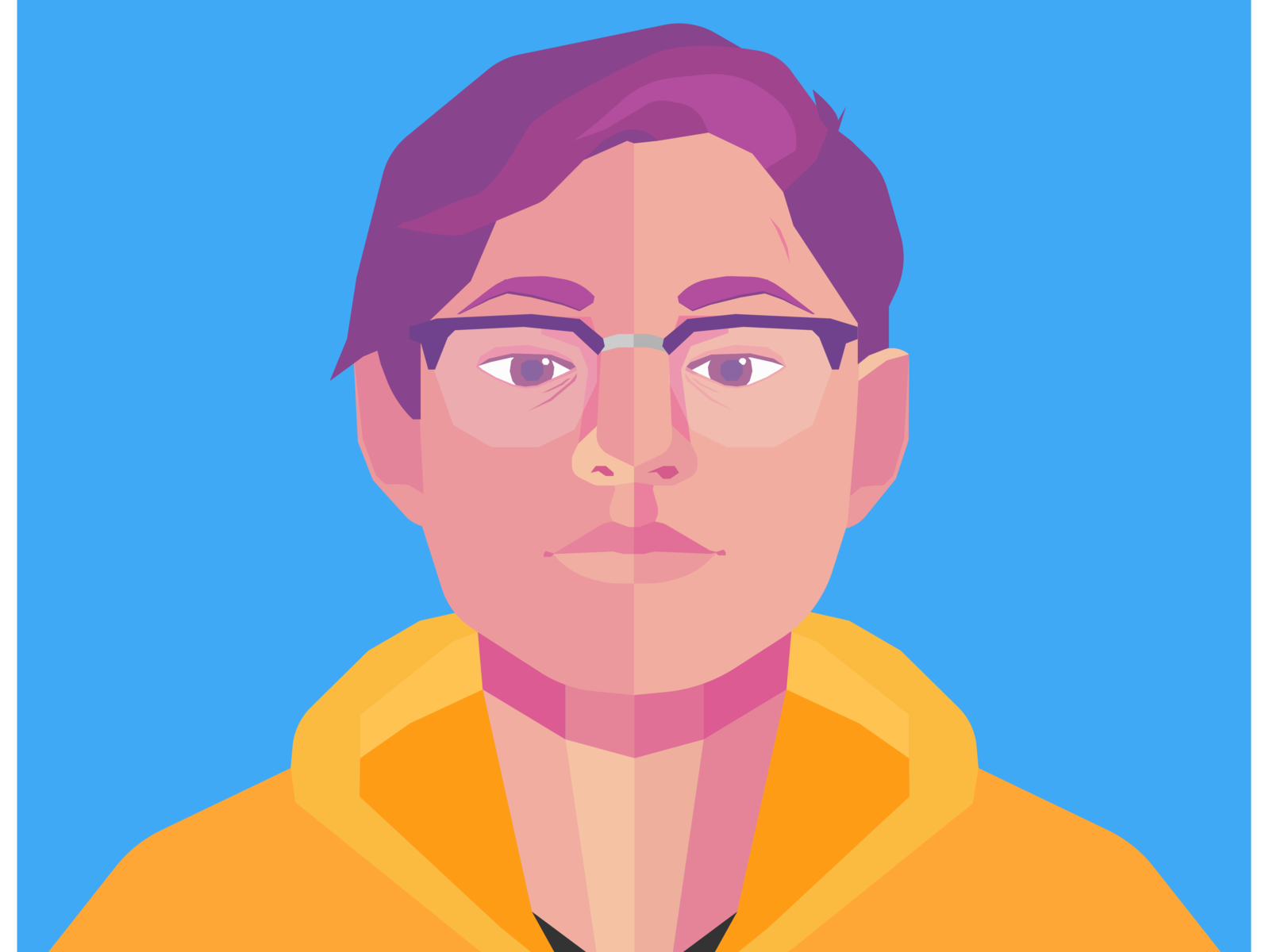 Self Portrait Avatar by Brianna on Dribbble