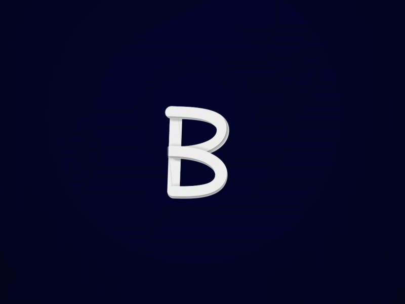 Alphabet animation [B] by Motion Mela on Dribbble
