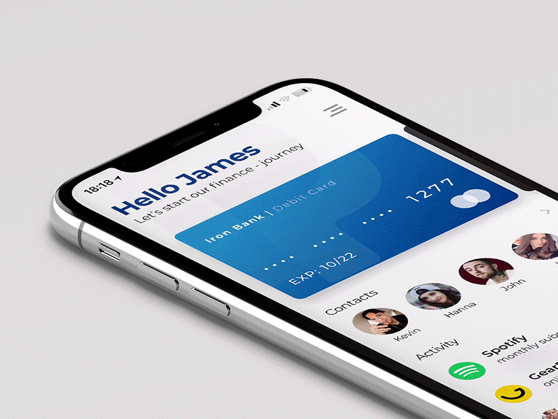 Paypal Transaction Details Interaction Animation by Ilya Kulikowski on ...