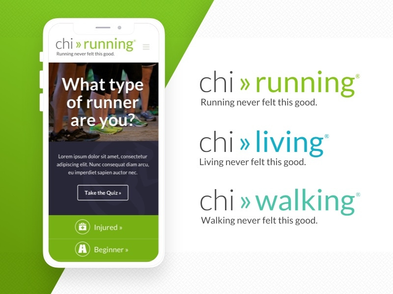 ChiRunning Rebranding & Redesign by Julie Field on Dribbble