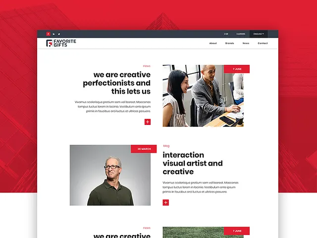 Red Website designs, themes, templates and downloadable graphic ...