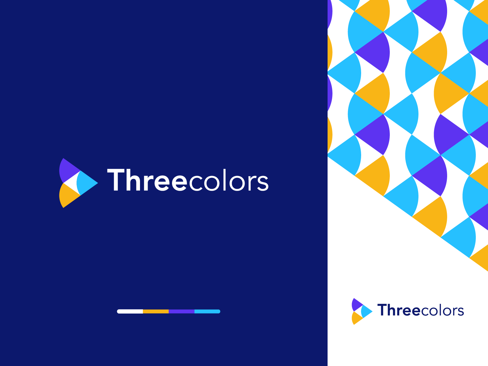 Three Colors by Ahmed on Dribbble