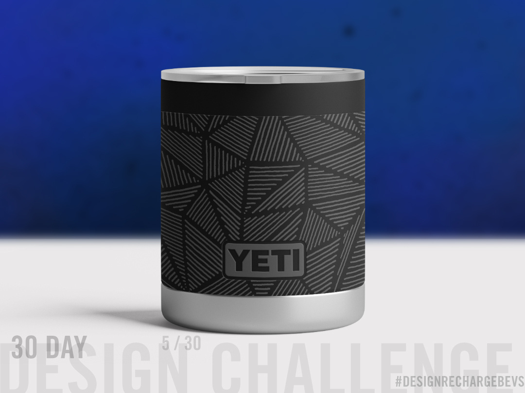Proposed custom YETI design 5/30 by gneural™ / Debbie Clapper on Dribbble