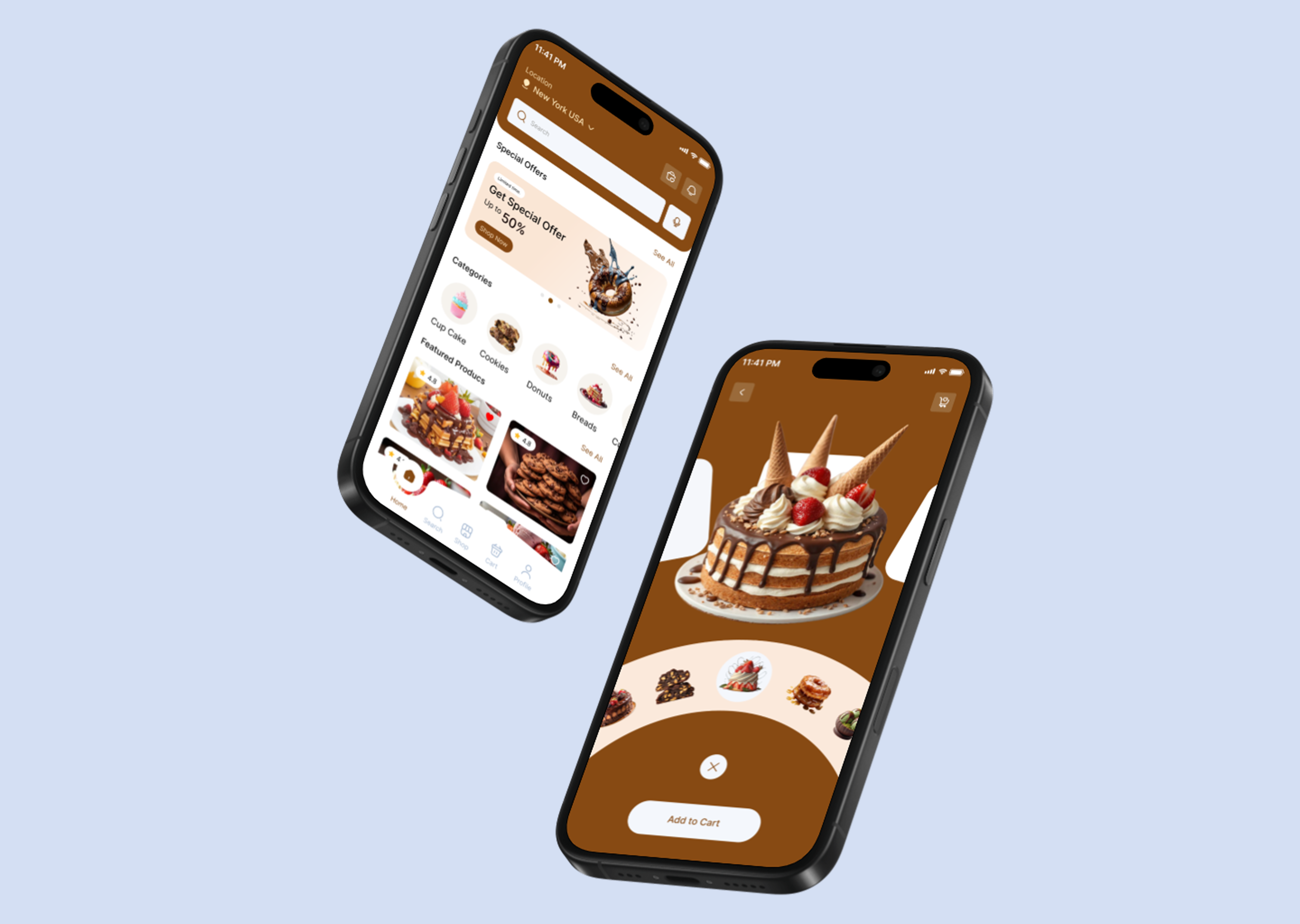 Cake Bakers App by Uzzal mondal on Dribbble