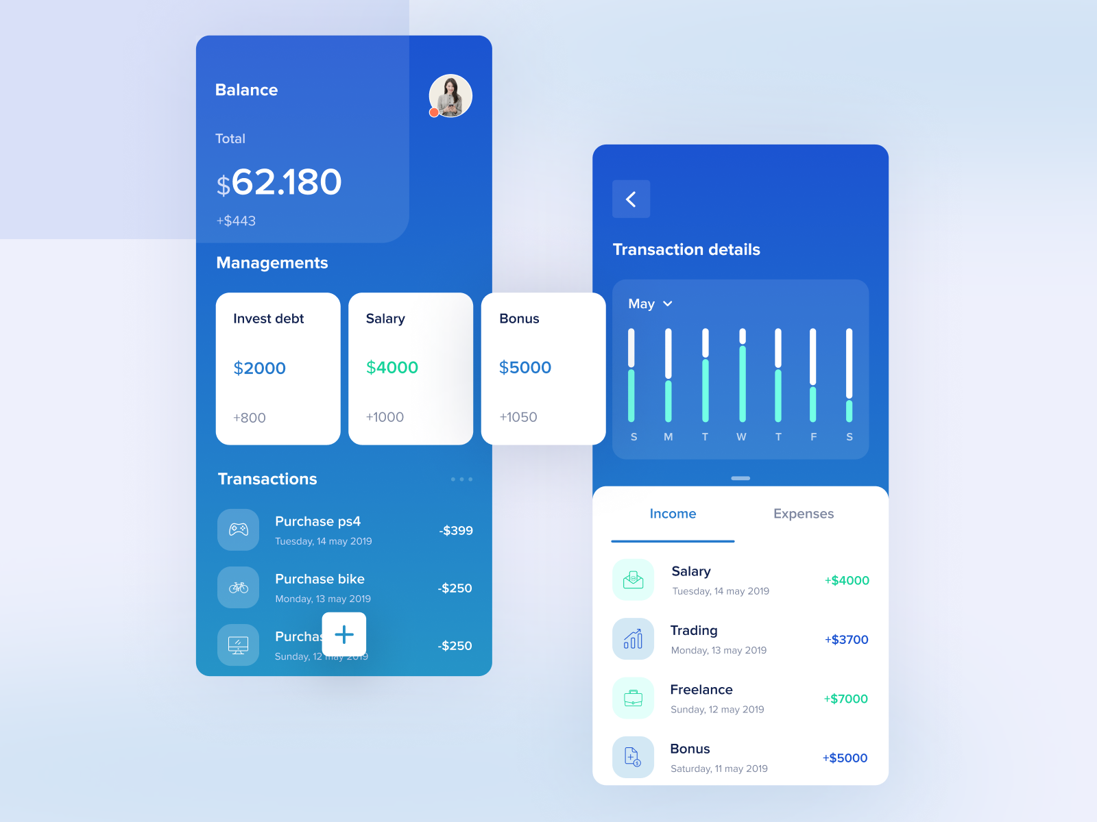 Finance App Management by Didi Kurniawan on Dribbble