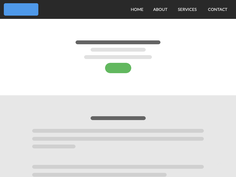Interaction Design Collapsible header,navigation & scroll button by ...