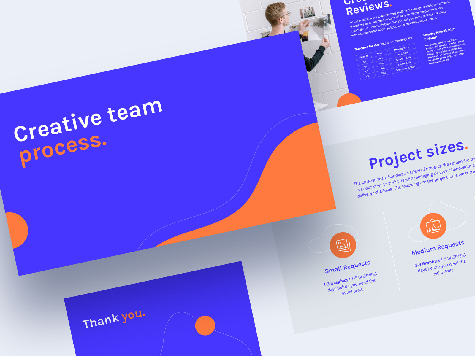 Creative process deck by Katya Kovalenko on Dribbble