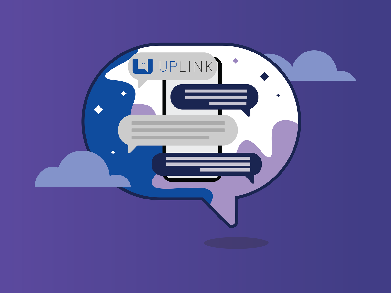 Uplink Info Graphic by Robert Lester on Dribbble