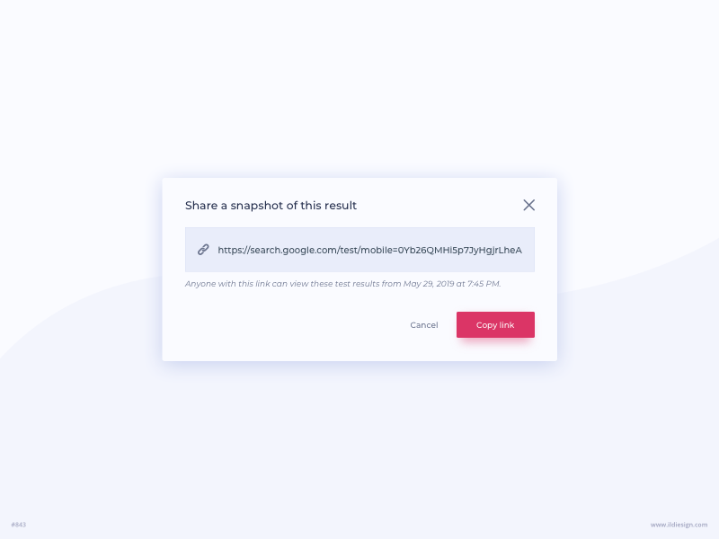 Share Link UI Design by Ildiko Gaspar on Dribbble