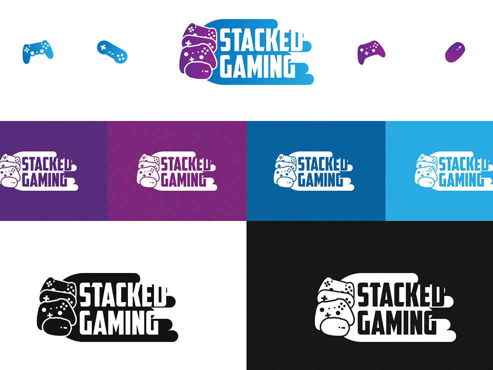 Stacked Gaming by Blake Simpson on Dribbble