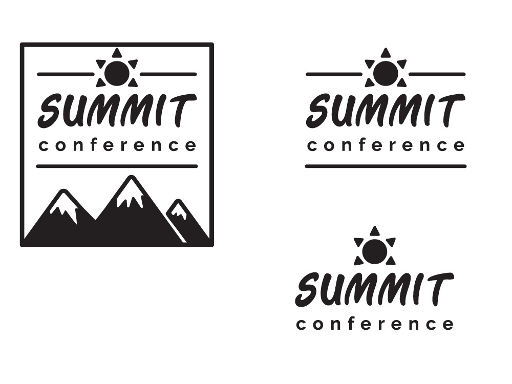 Summit logo concept by Jay Holladay on Dribbble
