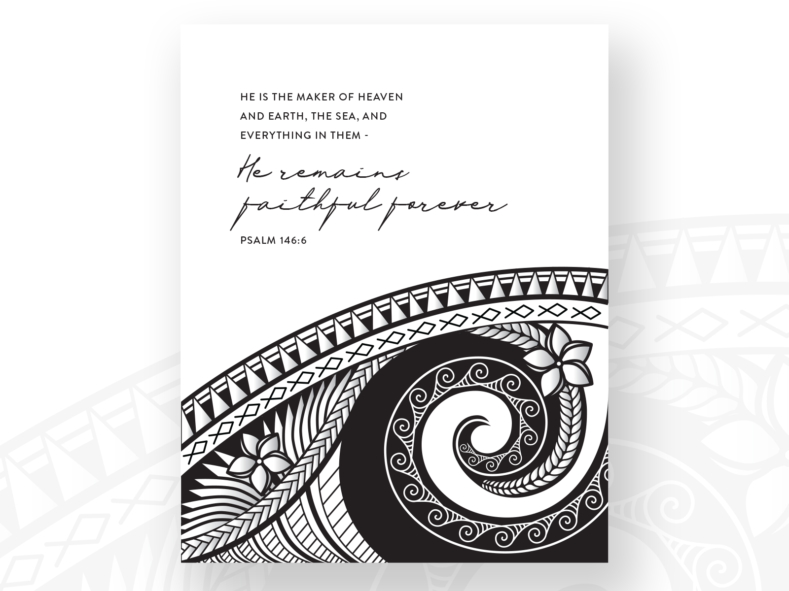 Original Island Tribal by Lucy Hutcheson on Dribbble