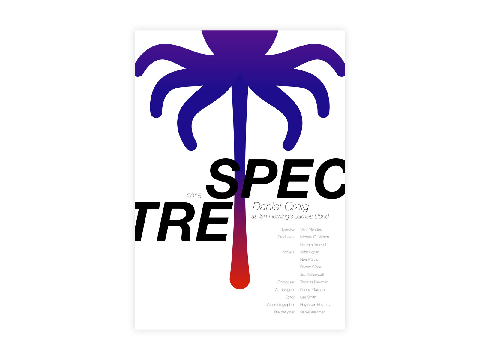 Spectre - Movie Poster by Radijs Ontwerp on Dribbble