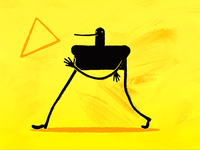 Blocky Boy Walk Cycle by Scott Durand on Dribbble