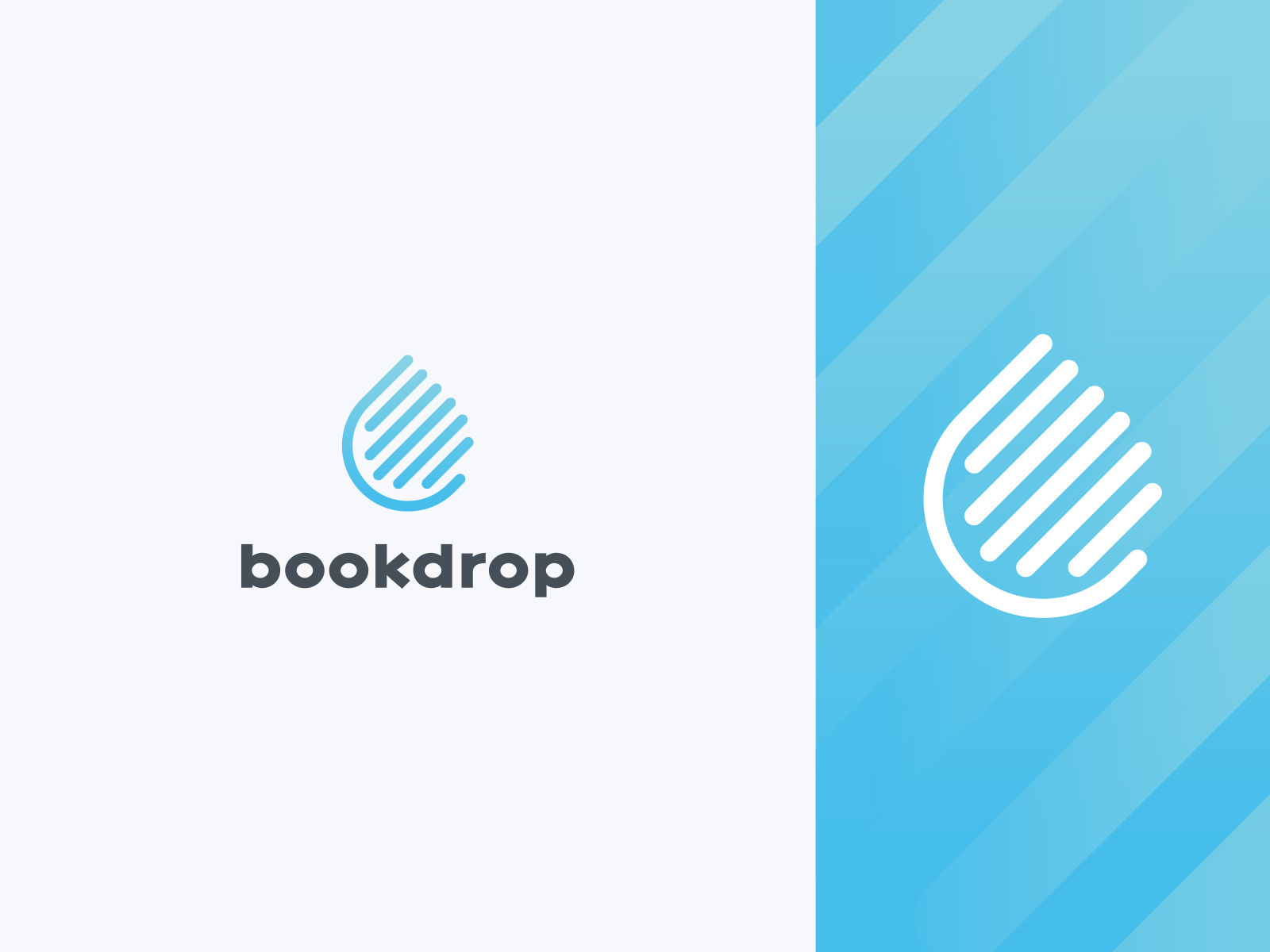 Bookdrop by Sava Stoic on Dribbble