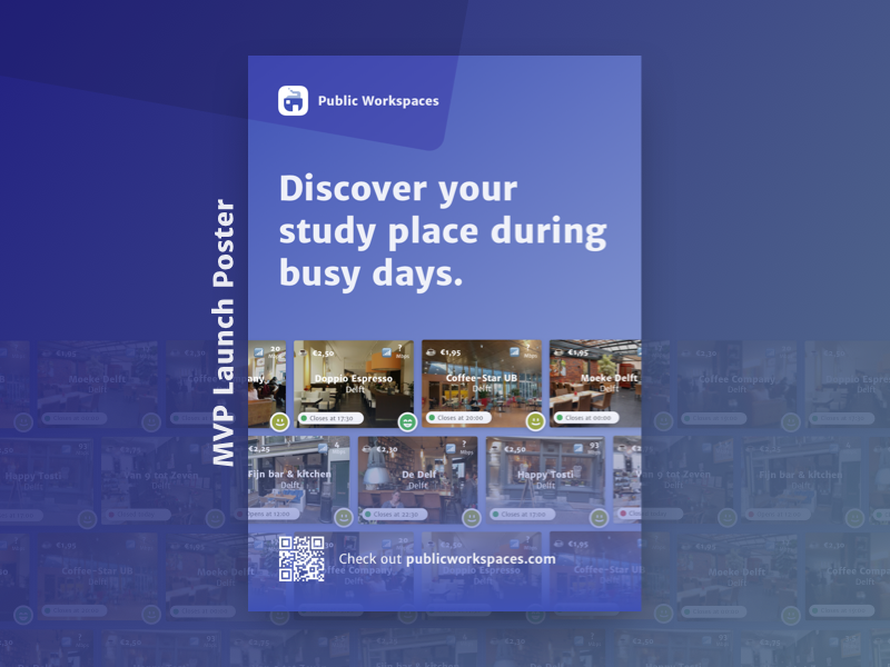 Public Workspaces Poster by Wouter Raateland on Dribbble