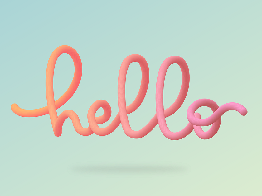 Hello! by Ester Xavier on Dribbble