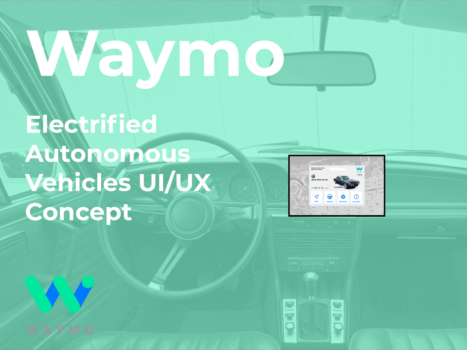 Waymo Electrified Autonomous Vehicles UI/UX Concept by Jonas Komka on ...