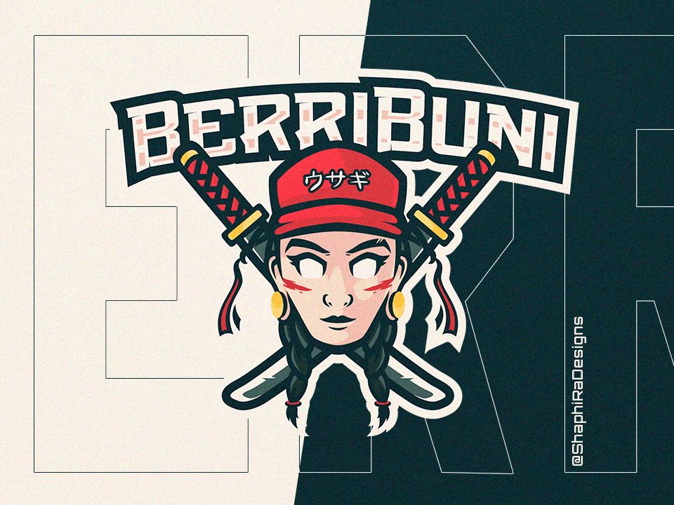 BERRIBUNI Mascot Logo by ShaphiRa- Ainoa Mrtz on Dribbble