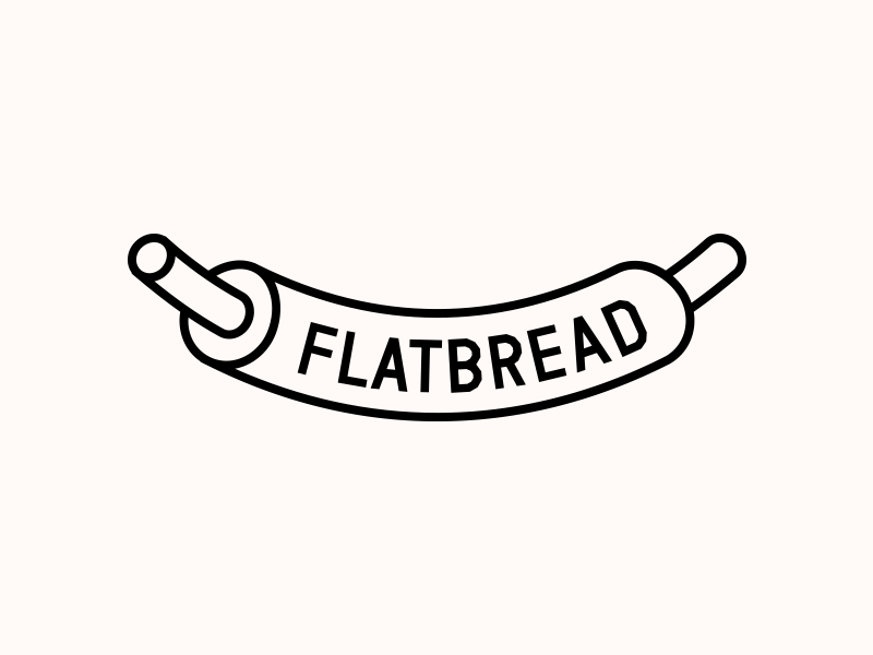 FLATBREAD. Logo Design by Gediminas Medžiaušis on Dribbble