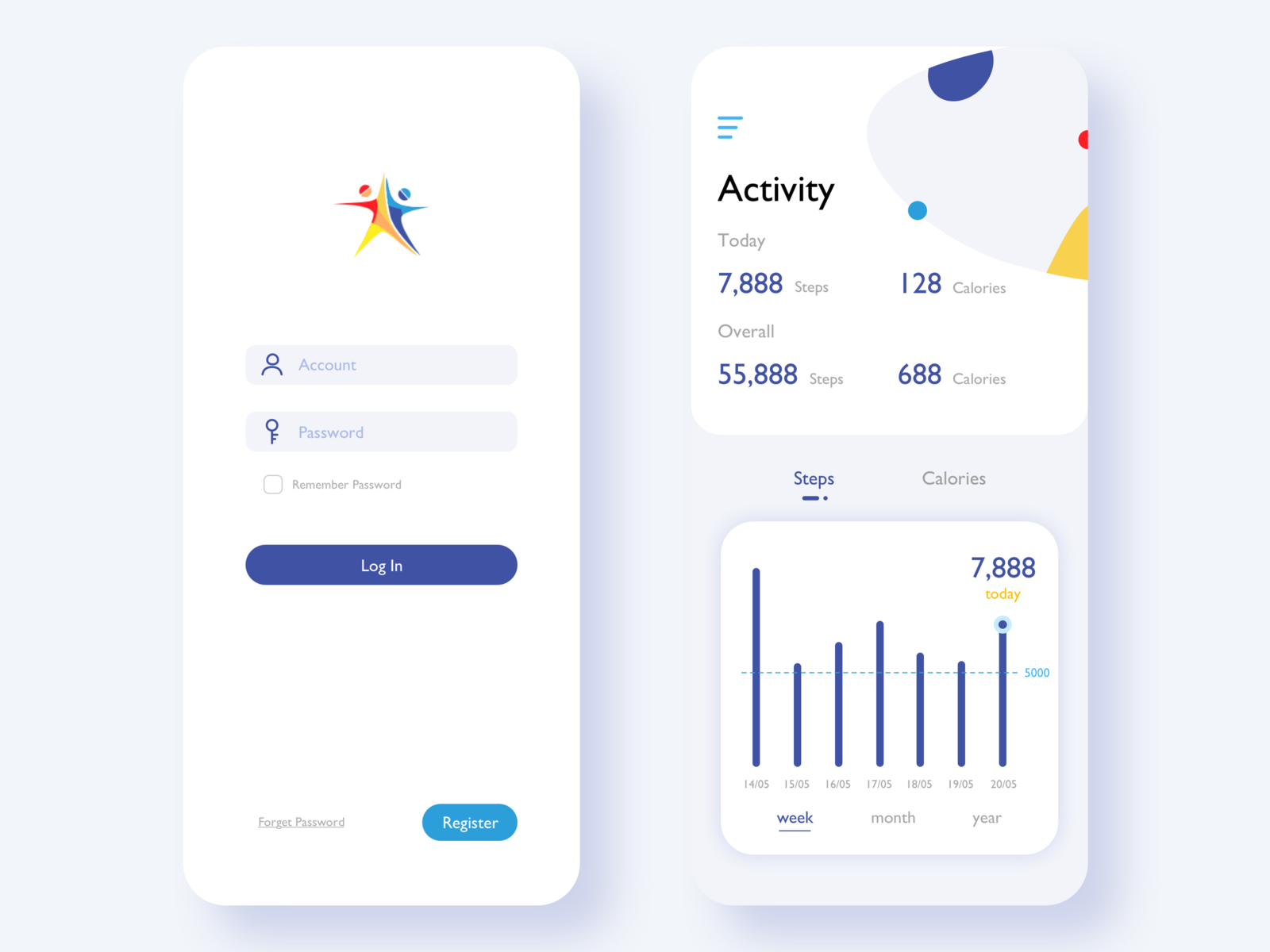 an activity app design 1 by Miro Zeng on Dribbble
