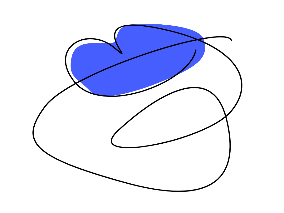 Single line lips series - Dark Blue by Alexandra Cote on Dribbble