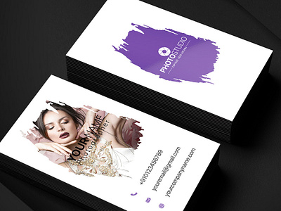 Studio Visiting Card Design Sample