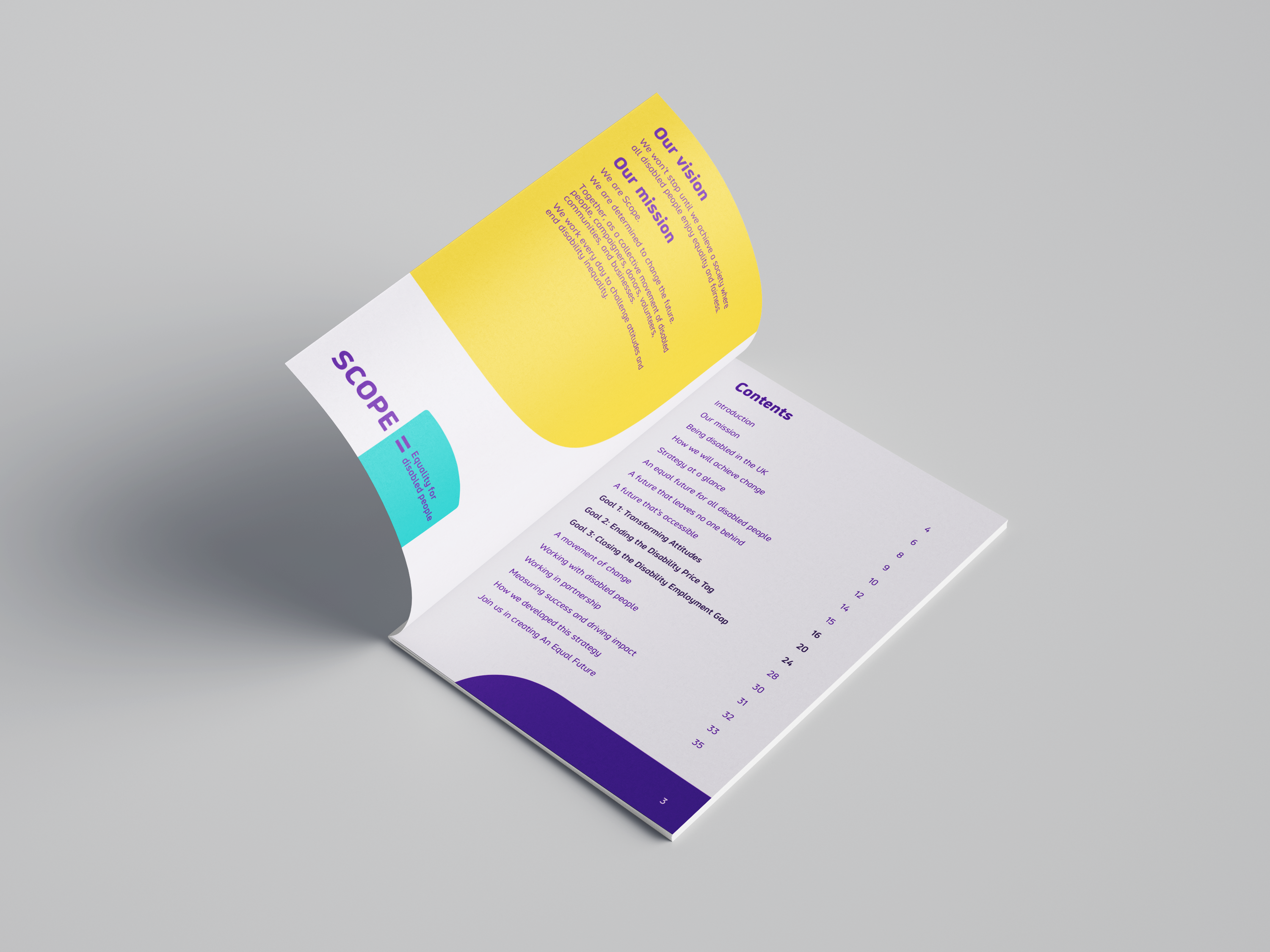 Scope Strategy Report Design by Natalie Adkins on Dribbble