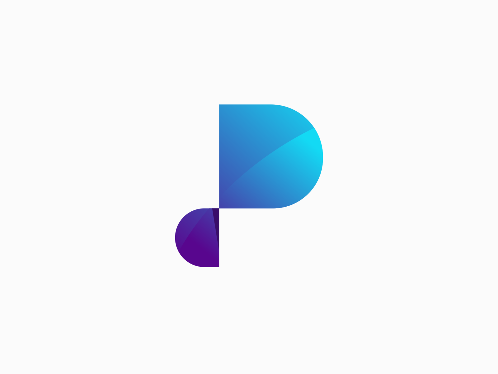 Letter P 3D Logo by agnyhasyastudio on Dribbble