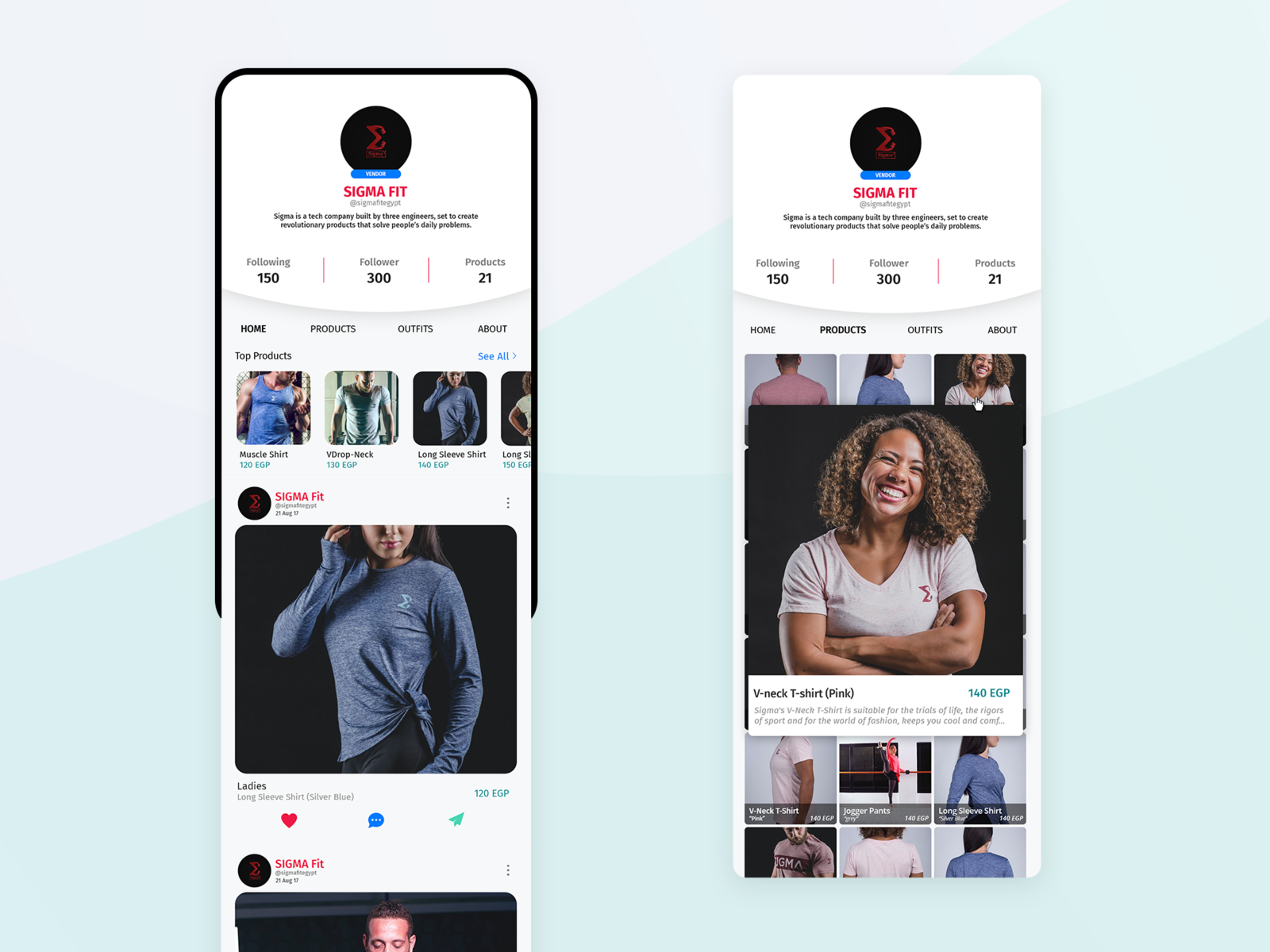 Vendor Screen 1 by Ahmed Mamdouh on Dribbble