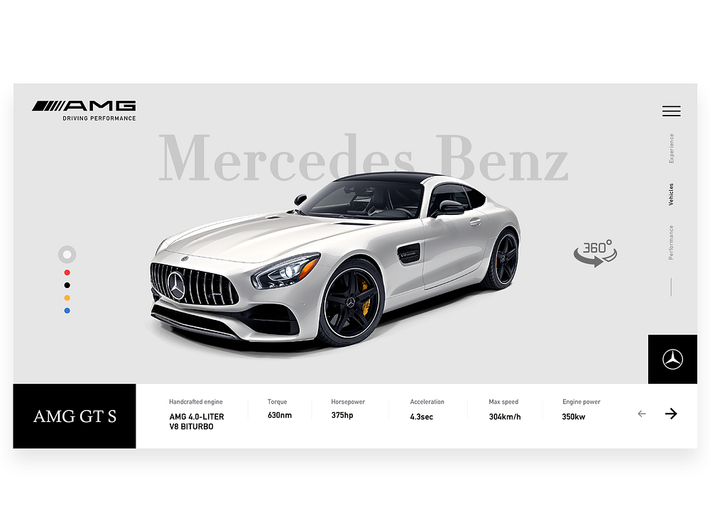 Mercedes Benz AMG by Robin on Dribbble